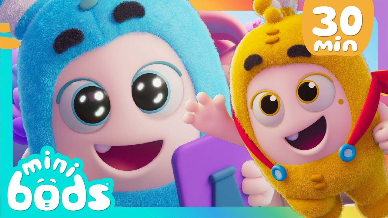 🧸 Bubbles Finds the Missing Toy! 🧸 | Minibods | Baby Oddbods | Cute ...