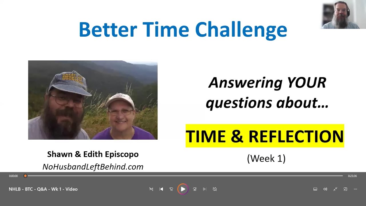 Answering YOUR questions about... TIME & REFLECTION (Better Time ...
