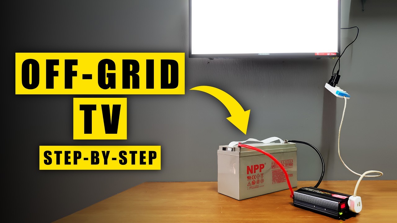Battery Powered TV? Here's What You Actually Need - YouTube