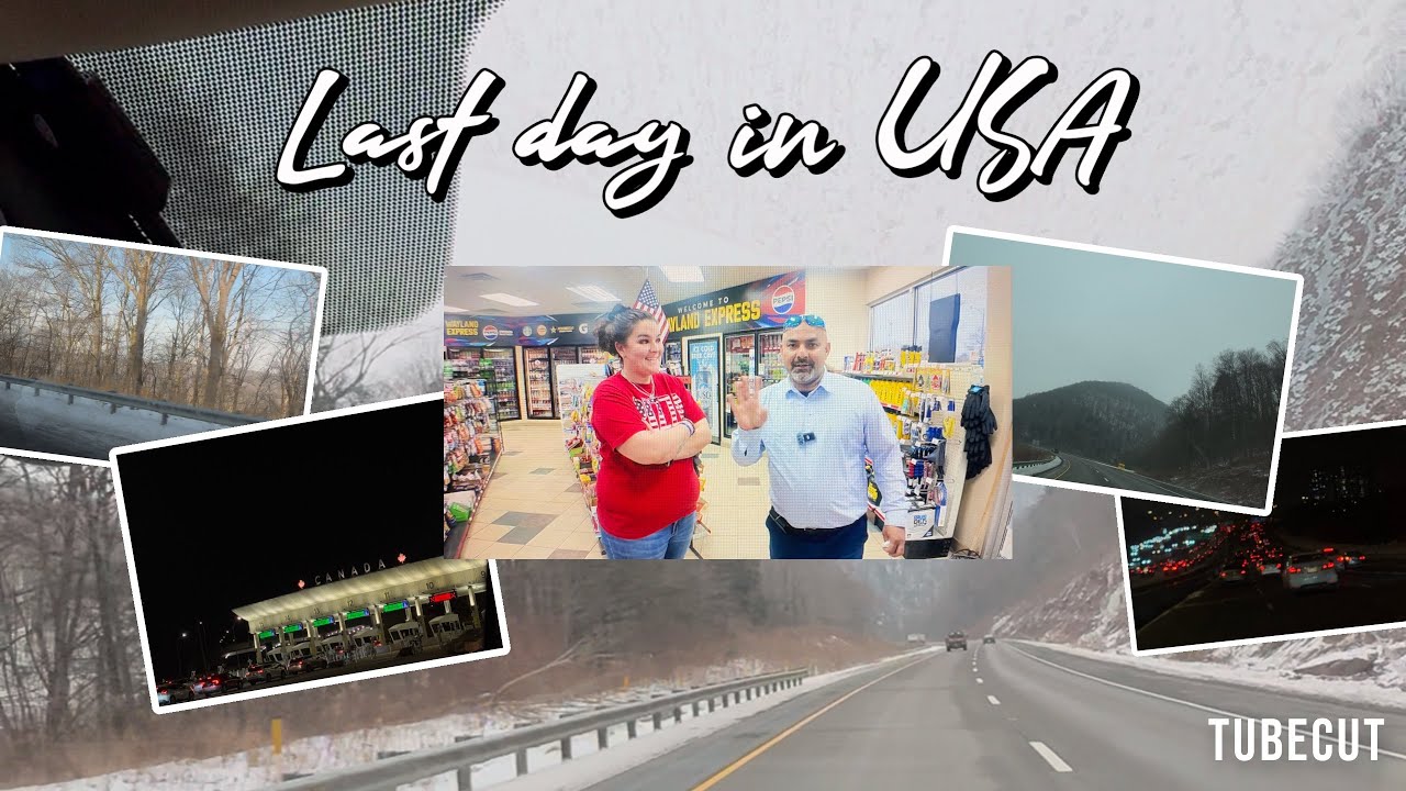 Last Day in U.S.A 🇺🇸🗽 I Road trip 🛣️🌆 - YouTube