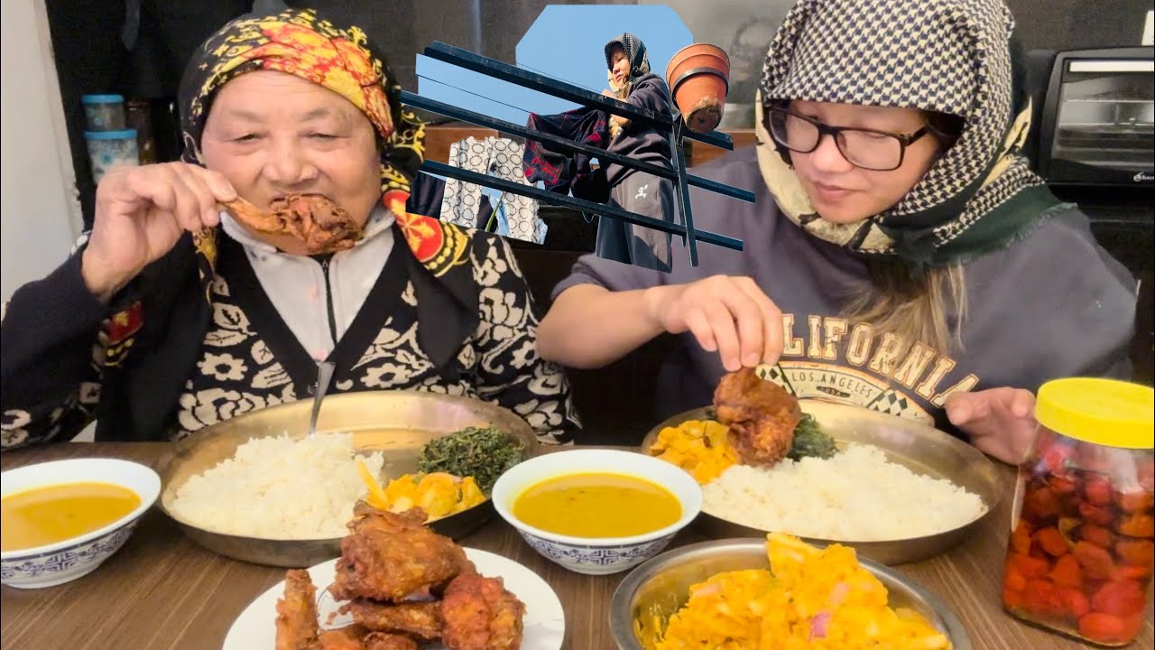 सोनाम ल्होछारको शुभकामना🙏,Fried Chicken Wings,Bethu ko Saag & Achar ...