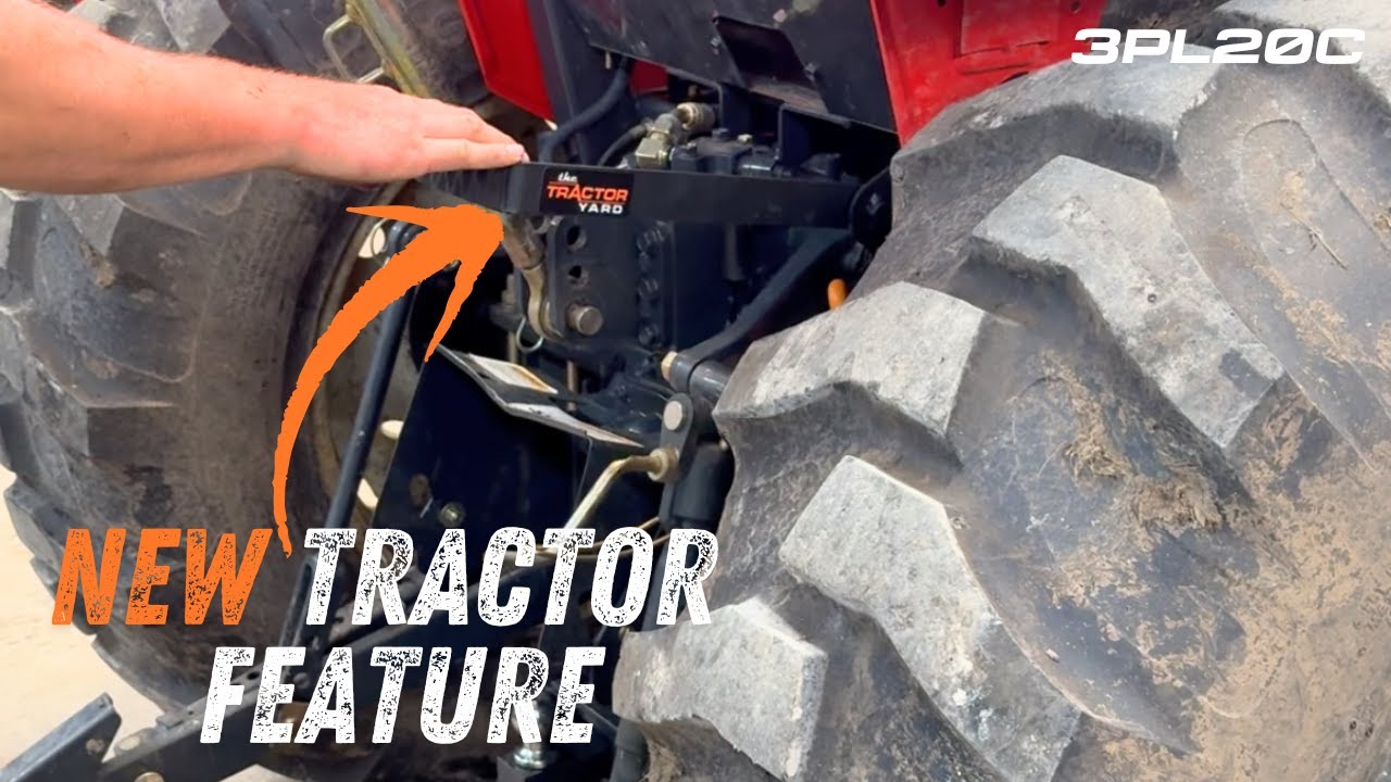 Add a Rear Mounted Three Point Lever to Your Tractor (20 Series CAB ...