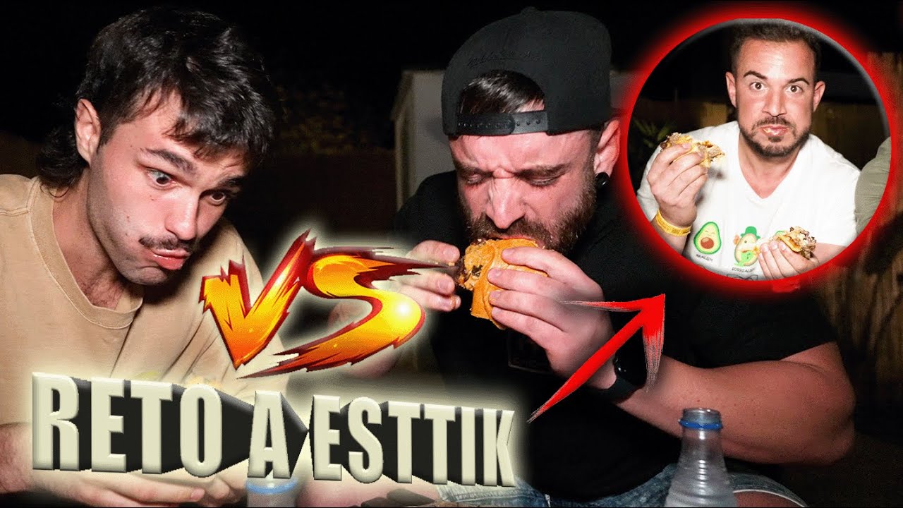 RETO a ESTTIK, ¿QUIÉN COME MÁS RÁPIDO? - YouTube