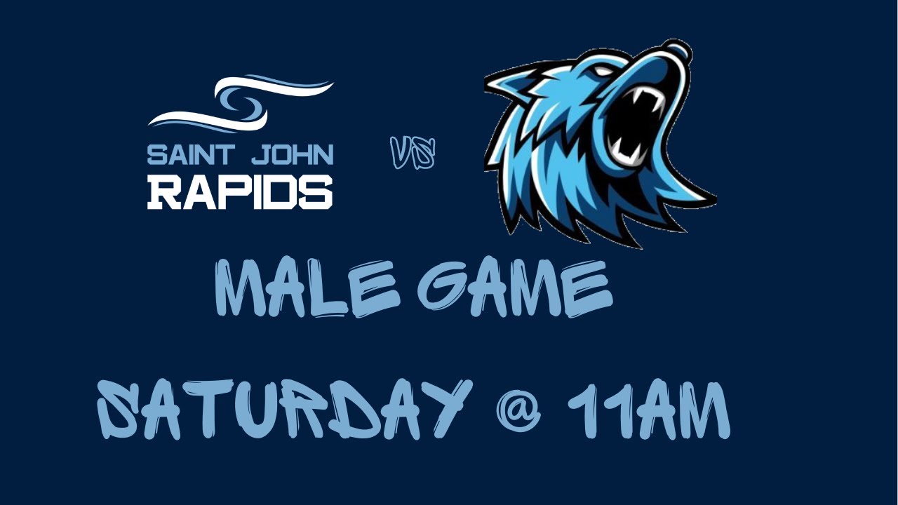 Saint John Rapids vs Sackville Wolves [Male] - YouTube