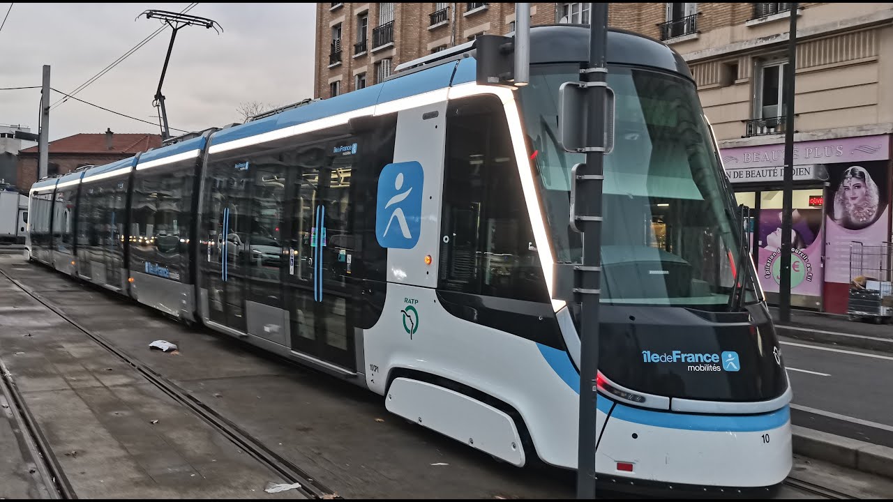 Presentation D'une nouvelle rame TW20 sur le T1. - YouTube