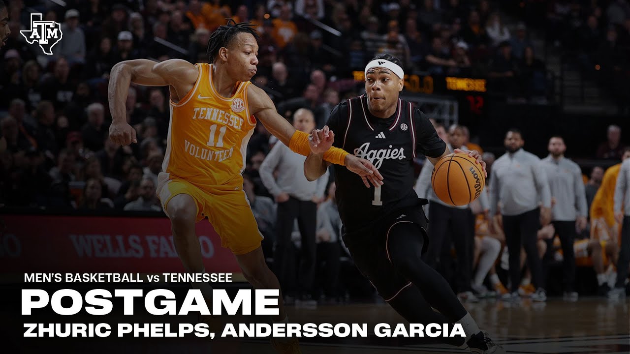 Tennessee Postgame: Zhuric Phelps, Andersson Garcia - YouTube