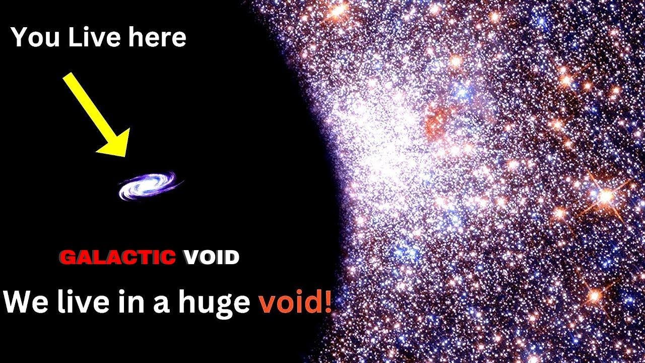 Do We Live in a Galactic Void? Recent Studies Suggest So! #live - YouTube
