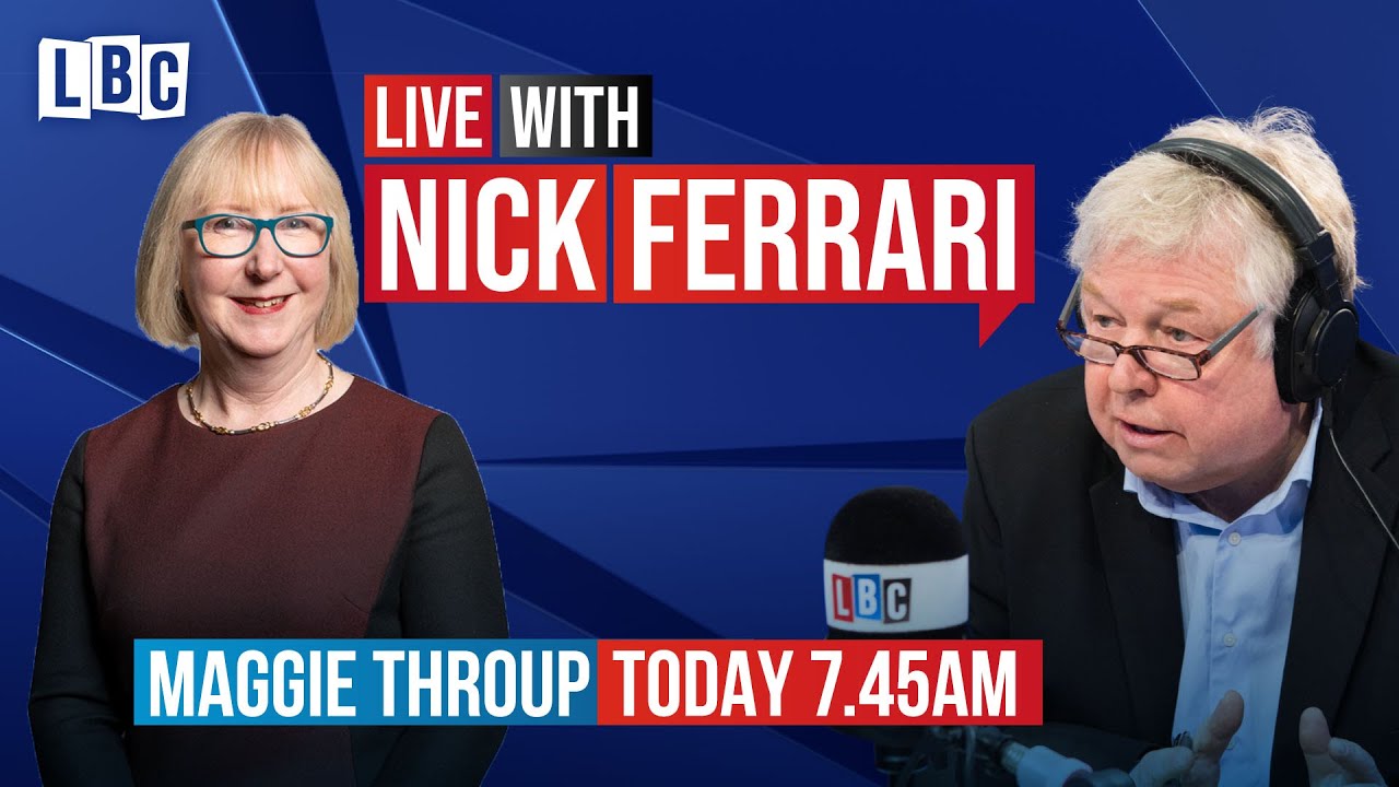 Nick Ferrari quizzes Vaccines Minister Maggie Throup | Watch Live - YouTube