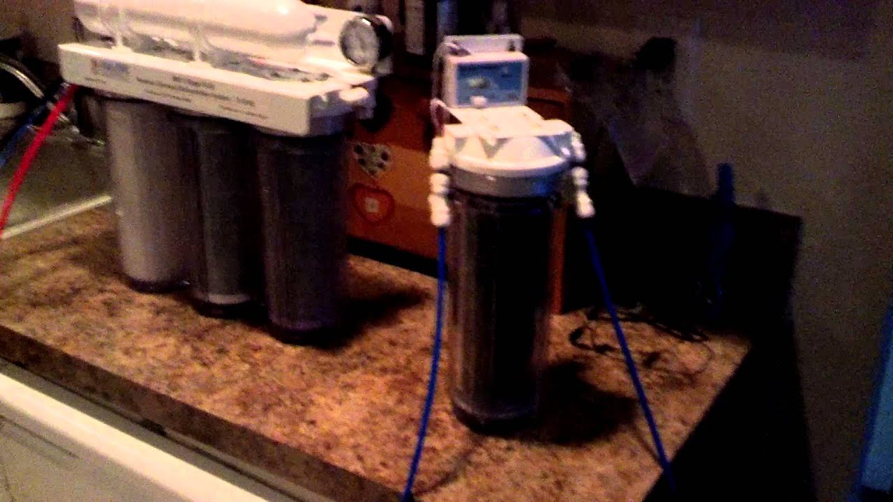 BRS 5 Stage RO/DI Unit setup - YouTube