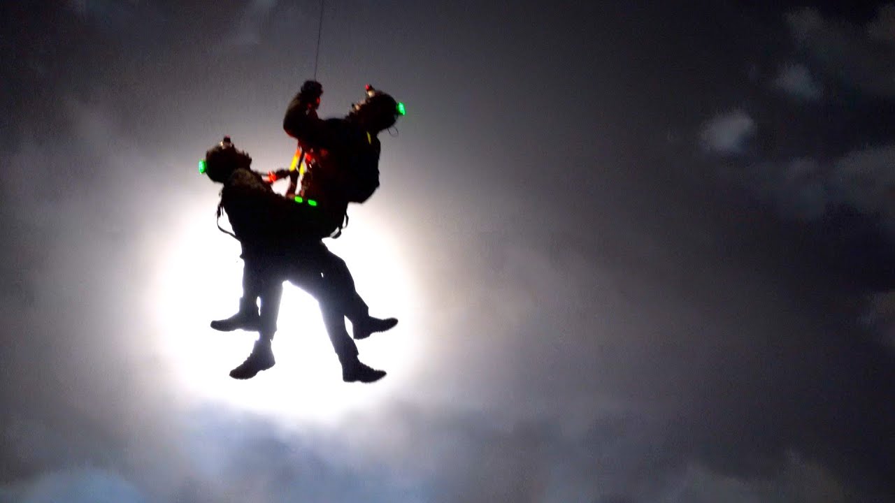 Search and Rescue trains for night operations - YouTube