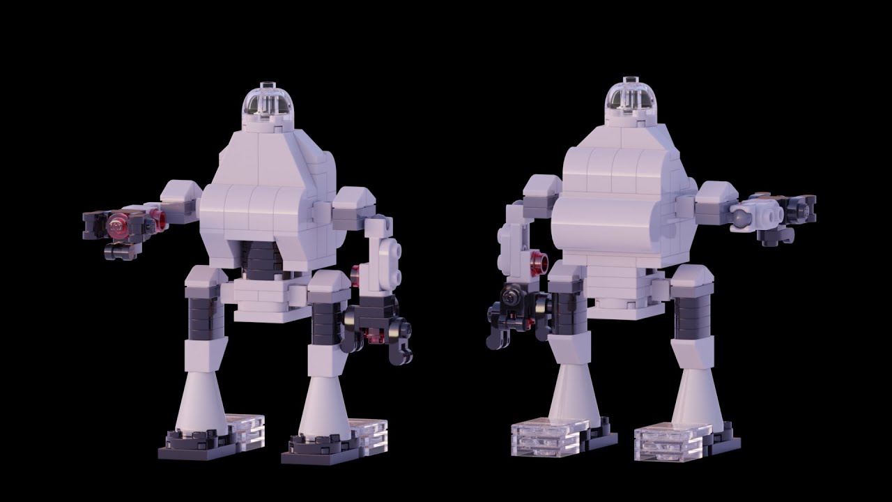 Protectron - Fallout. LEGO MOC. 63 - YouTube