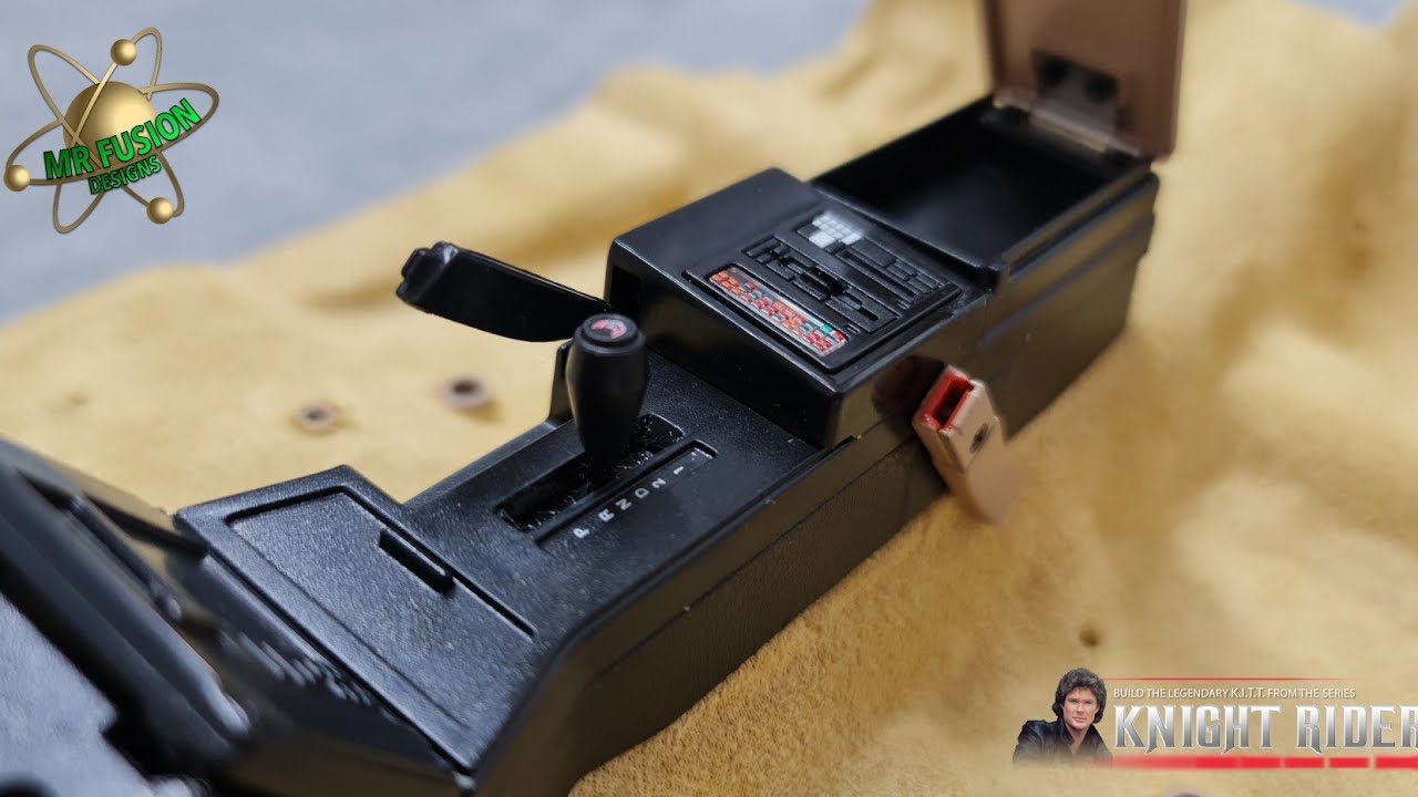 BUILD THE KNIGHT RIDER KITT MODIFIED CARPET FLOOR PAN & CENTRE CONSOLE ...