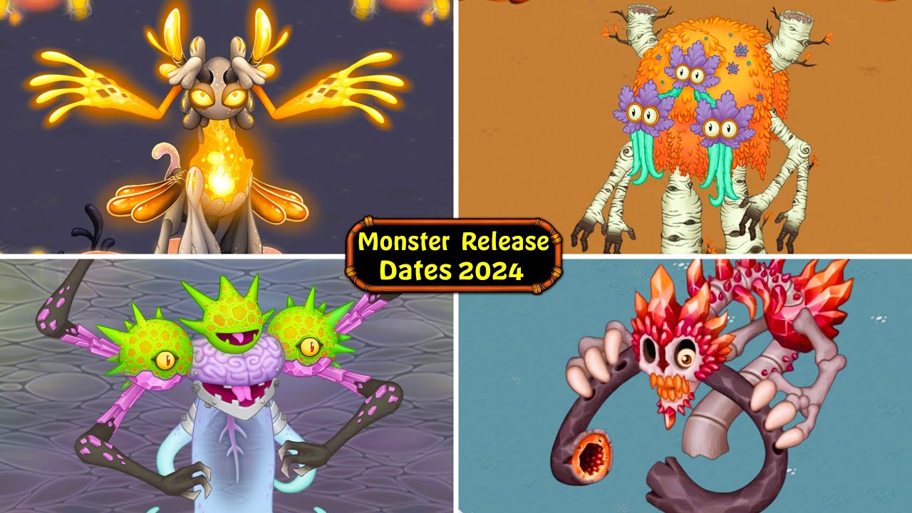 My Singing Monsters: New Monsters Unveiled in 2024 - YouTube