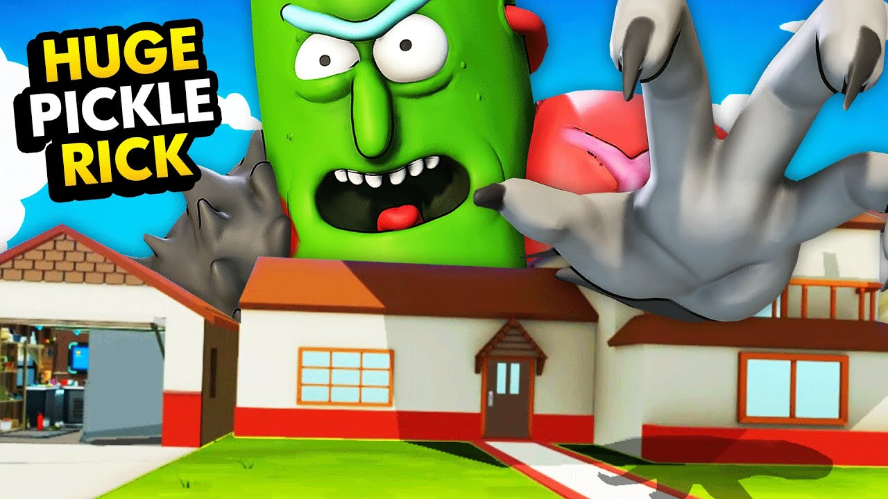 CREATING THE WORLD'S BIGGEST PICKLE RICK IN VR (Rick and Morty: Virtual ...