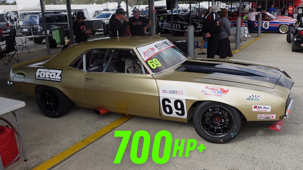 '69 Camaro. One Of The Nicest Race Cars I Have Seen... And Heard! (Raw ...