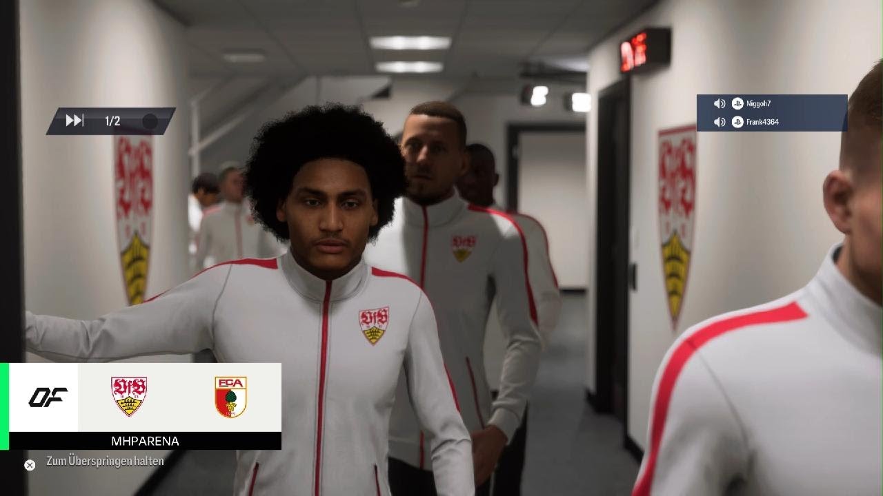 VfB Stuttgart gg FC Augsburg - YouTube