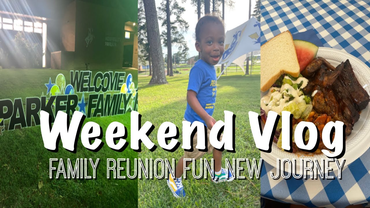 WEEKEND VLOG | ROAD TRIP, FAMILY REUNION + MORE - YouTube