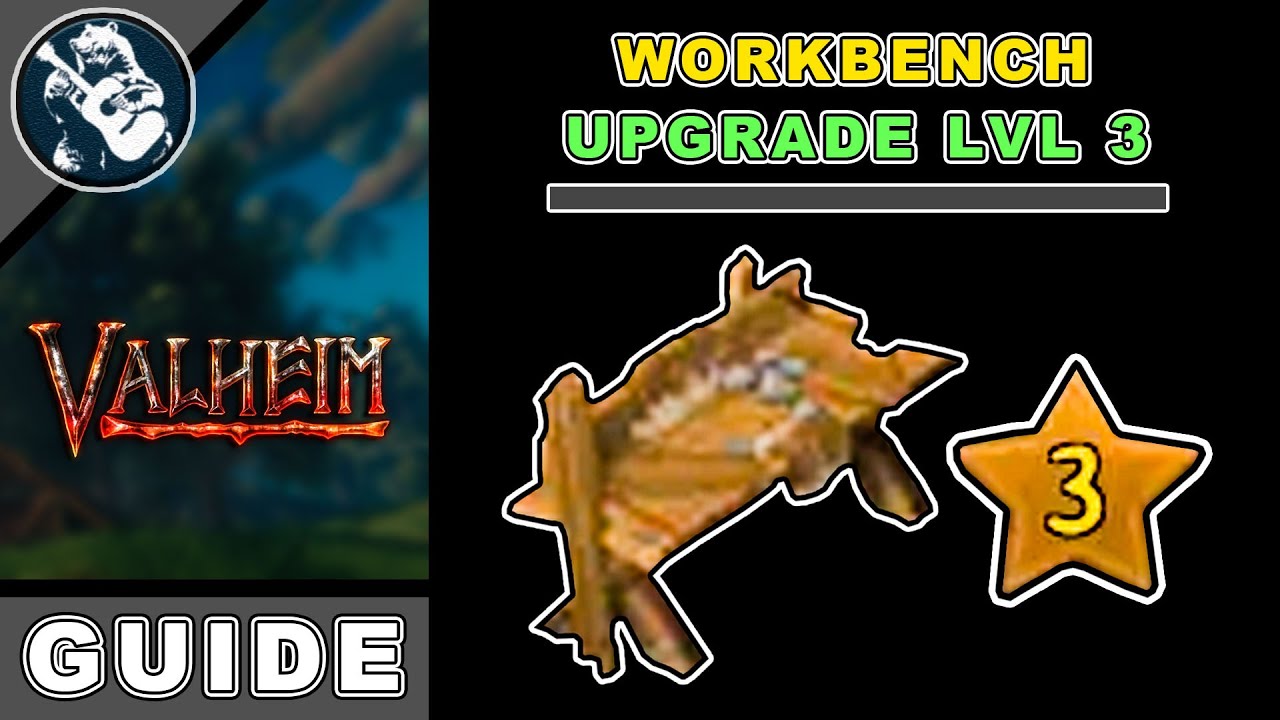 How to Upgrade Workbench Tutorial: Level 3 in Valheim Base Building ...
