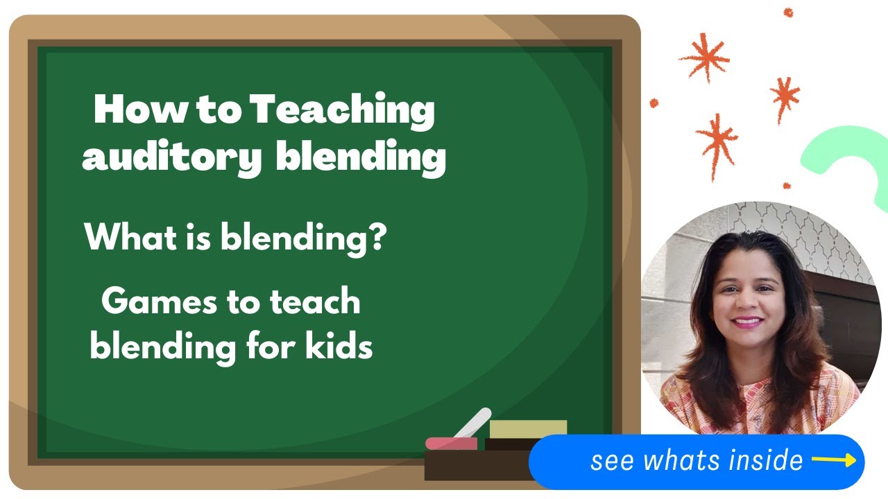 Teaching auditory blending Phonics - what is blending and games to ...