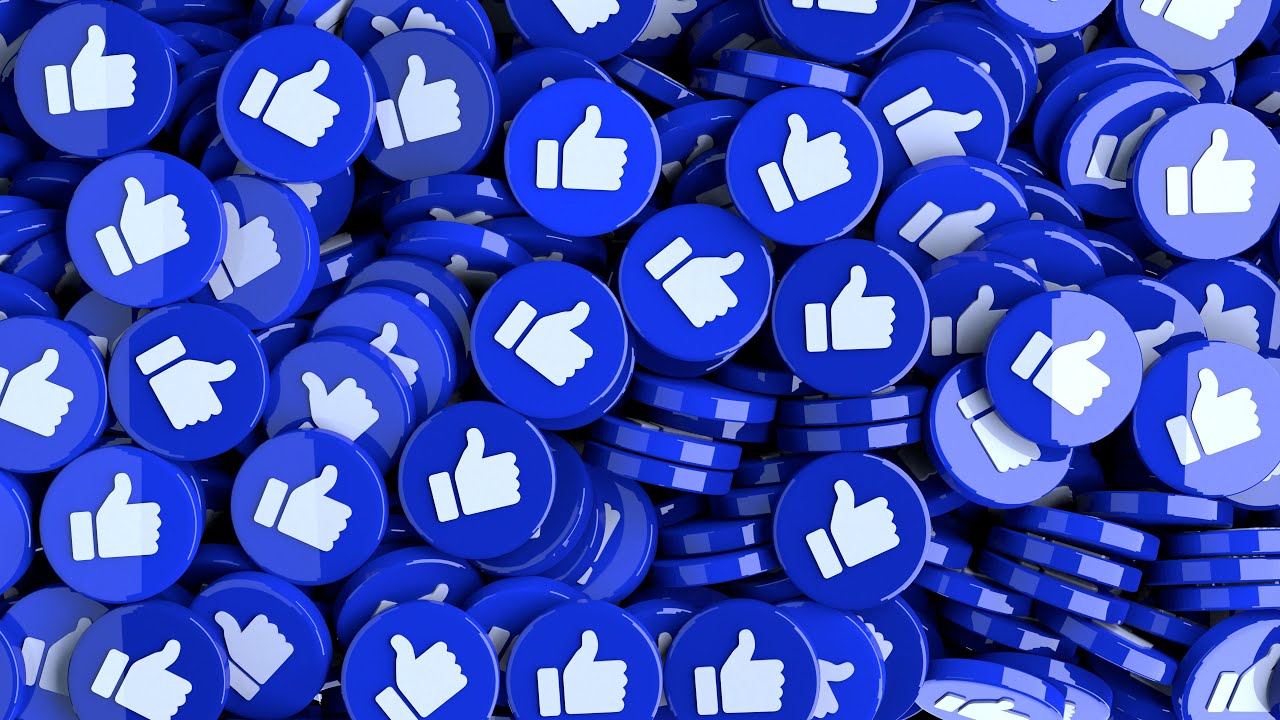 Glossy Thumbs-Up Coins Cascade and Stack in Stunning Animation - YouTube