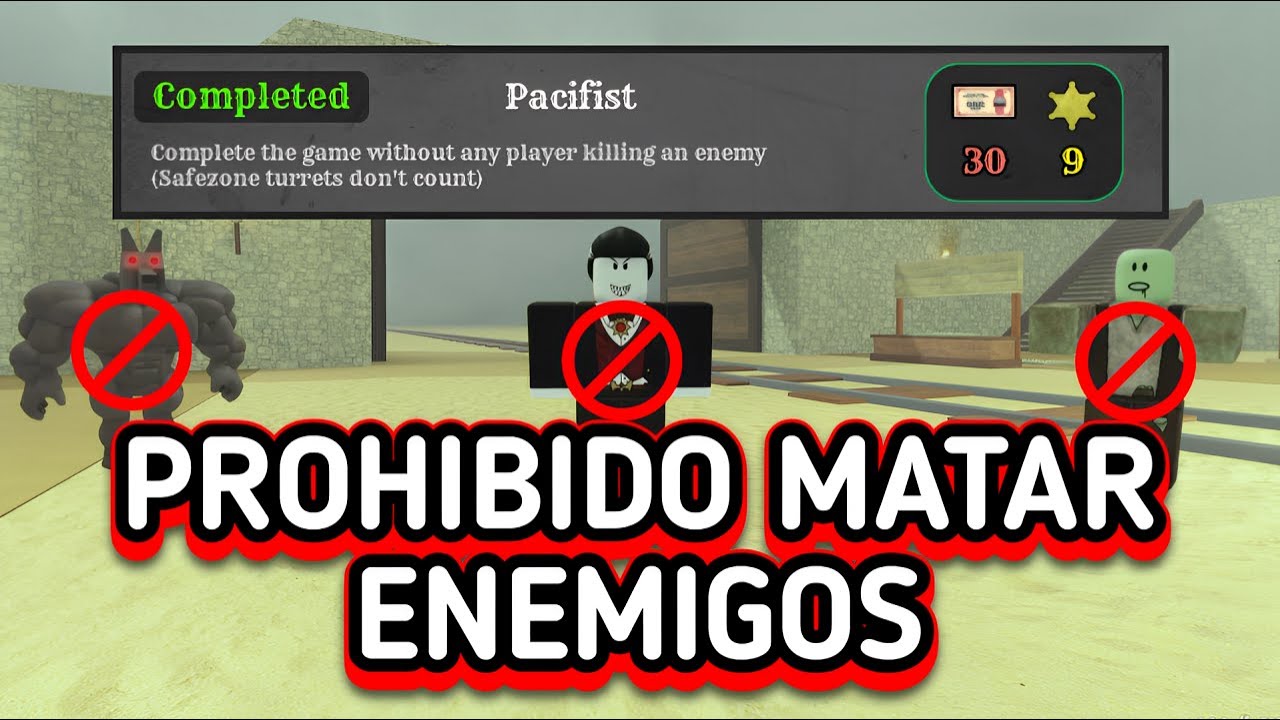 🚫💀Cómo COMPLETAR el Logro "Pacifist" en Dead Rails SIN MORIR ni usar ...