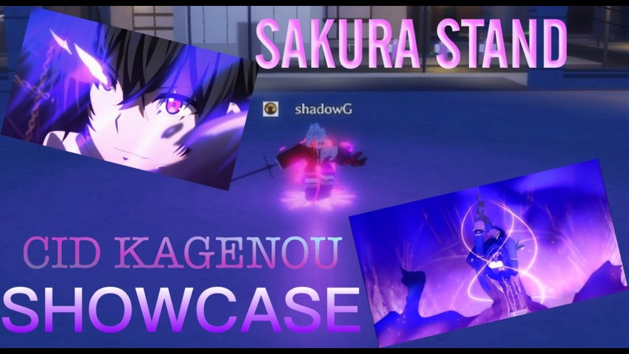 SAKURA STAND CID KAGENOU SHOWCASE - YouTube