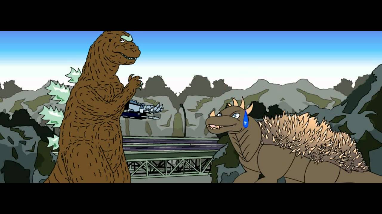 Youtube poop: Godzilla vs bannana oil - YouTube