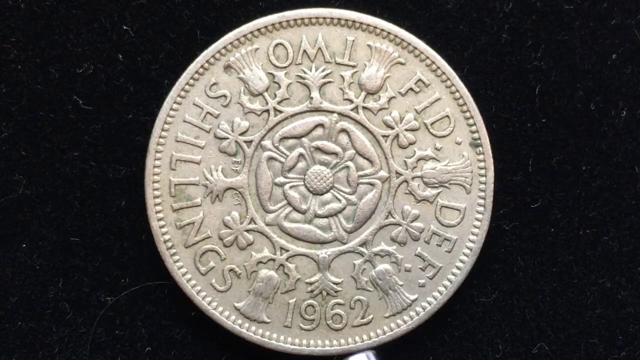 United Kingdom Two Shillings Coin 1962 - QEII - UK - Cecil Thomas ...
