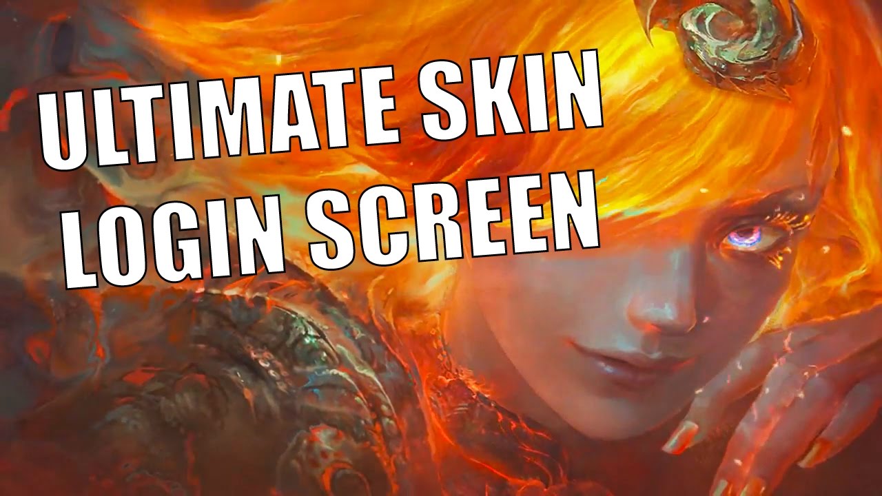 LoL ELEMENTALIST LUX Login Screen and Music - YouTube