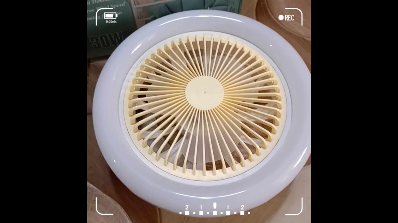 Led Smart Fan Light unboxing and Testing - YouTube