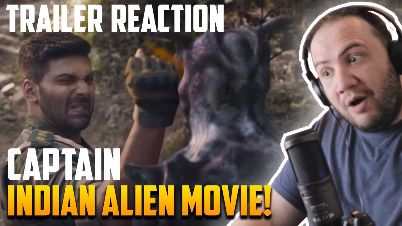 Indian Alien Movie! Captain Official Trailer Arya, Aishwarya Lekshmi D ...