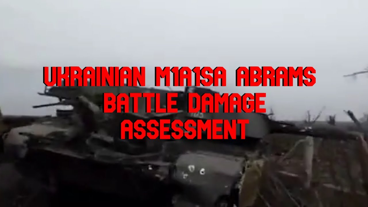 M1A1SA Abrams Battle Damage Assessment - YouTube