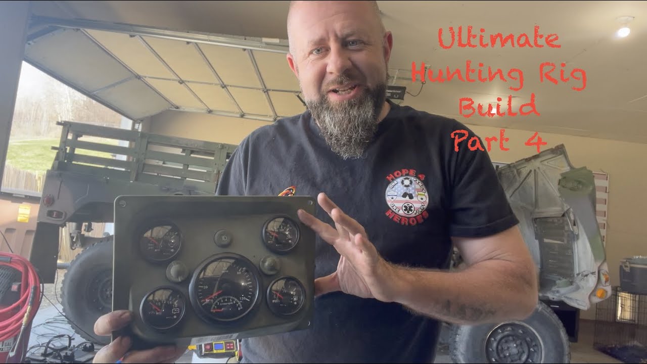 Ultimate Hunting Rig Build Part 4 #humvee - YouTube