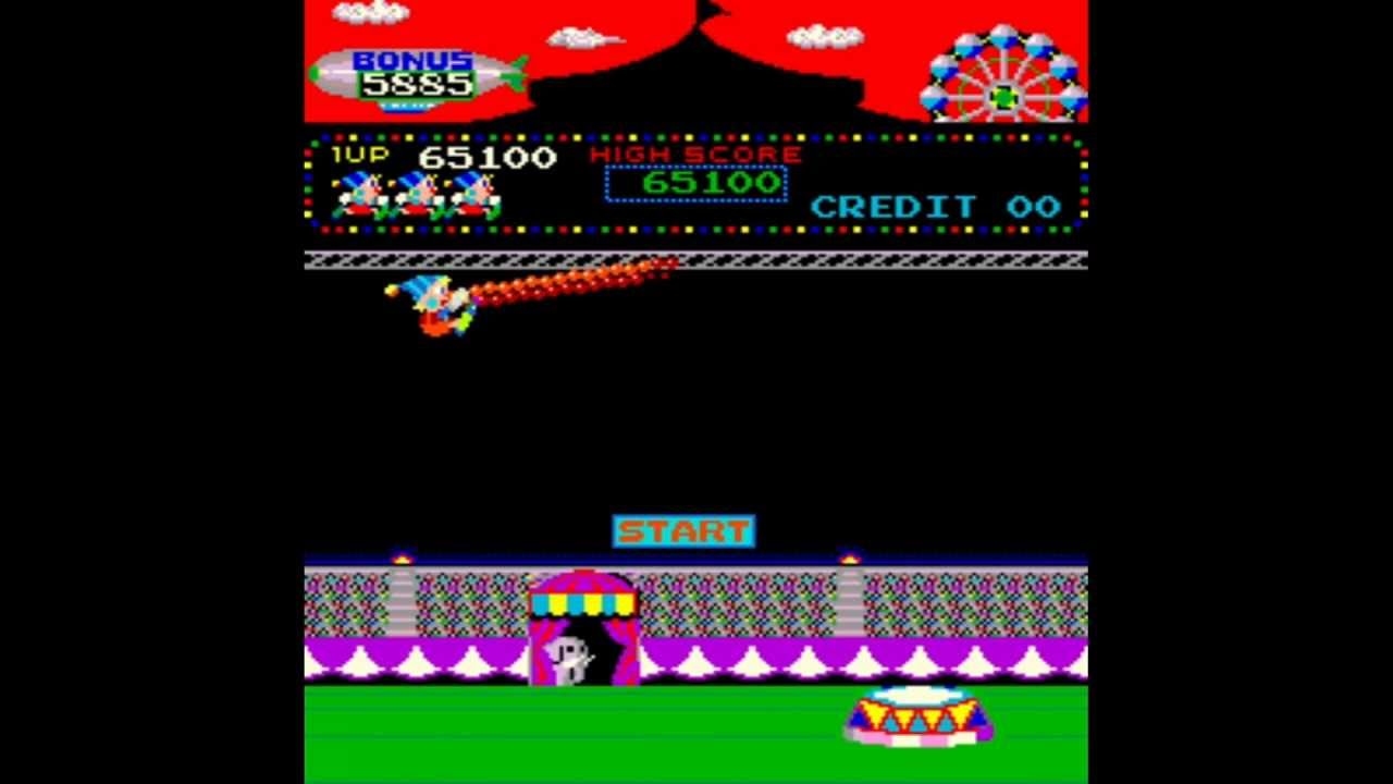 Circus Charlie (Arcade) - YouTube