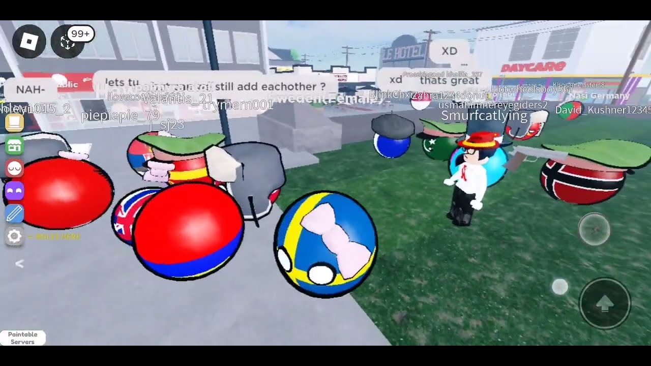 roblox countryball world roleplay gameplay part 9 - YouTube