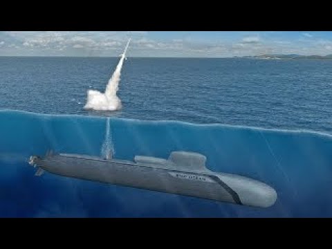 프랑스 해군의 새로운 바라쿠다급 공격잠수함 데모 French New SMX Ocean Multi Role Attack Sub ...