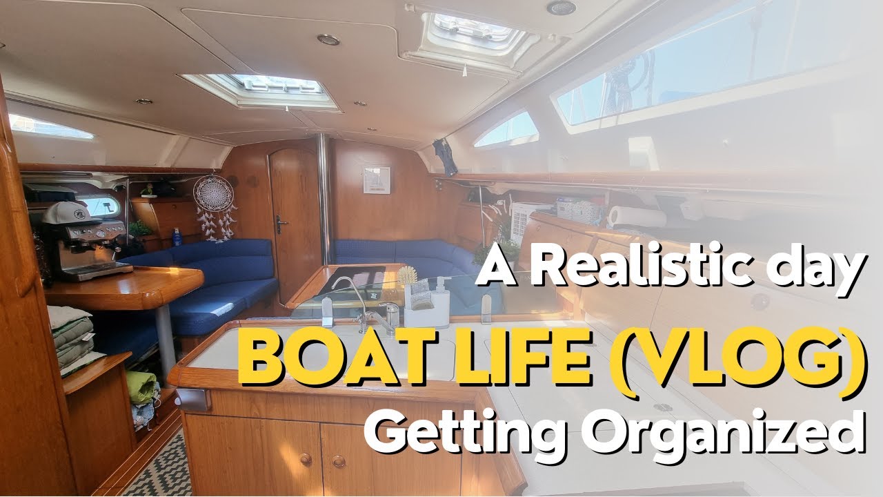 What It's Like to Live on a Boat: The Real Boat Life Experience #Vlog ...