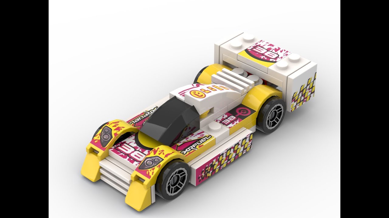 LEGO Instructions Remake - Tiny Turbos - 8131 - Raceway Rider - YouTube