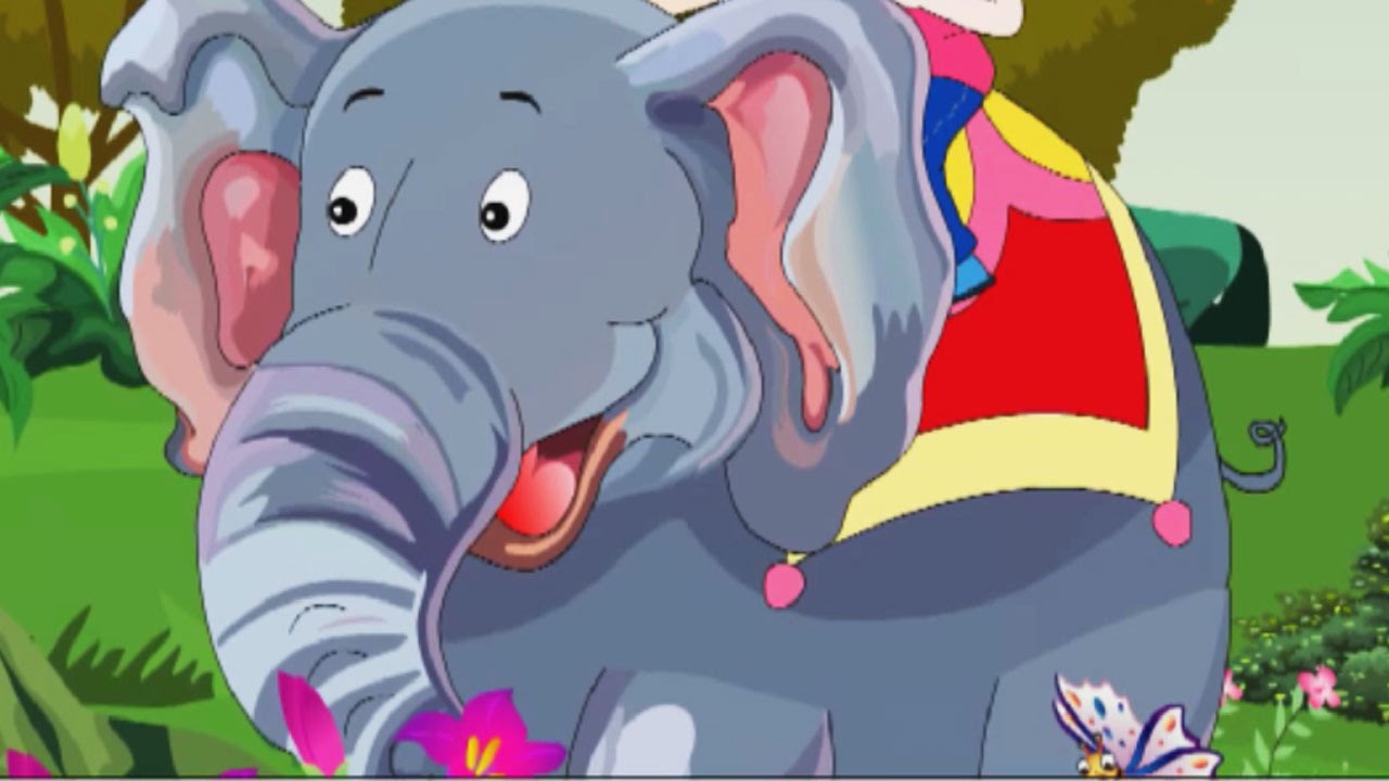 The Elephant Nursery Rhymes | Popular Nursery Rhymes For Children ...