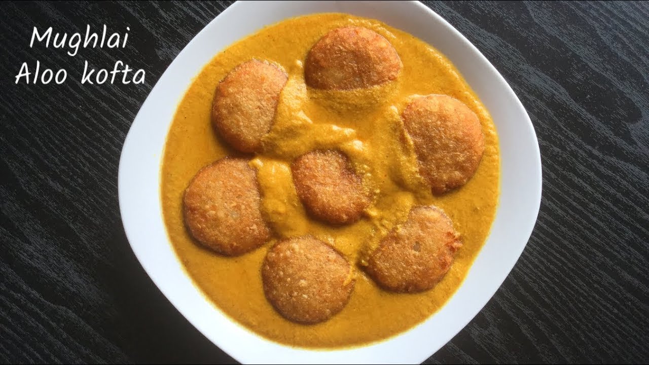Mughlai Aloo kofta Recipe | vegetarian | potato patty in rich gravy ...