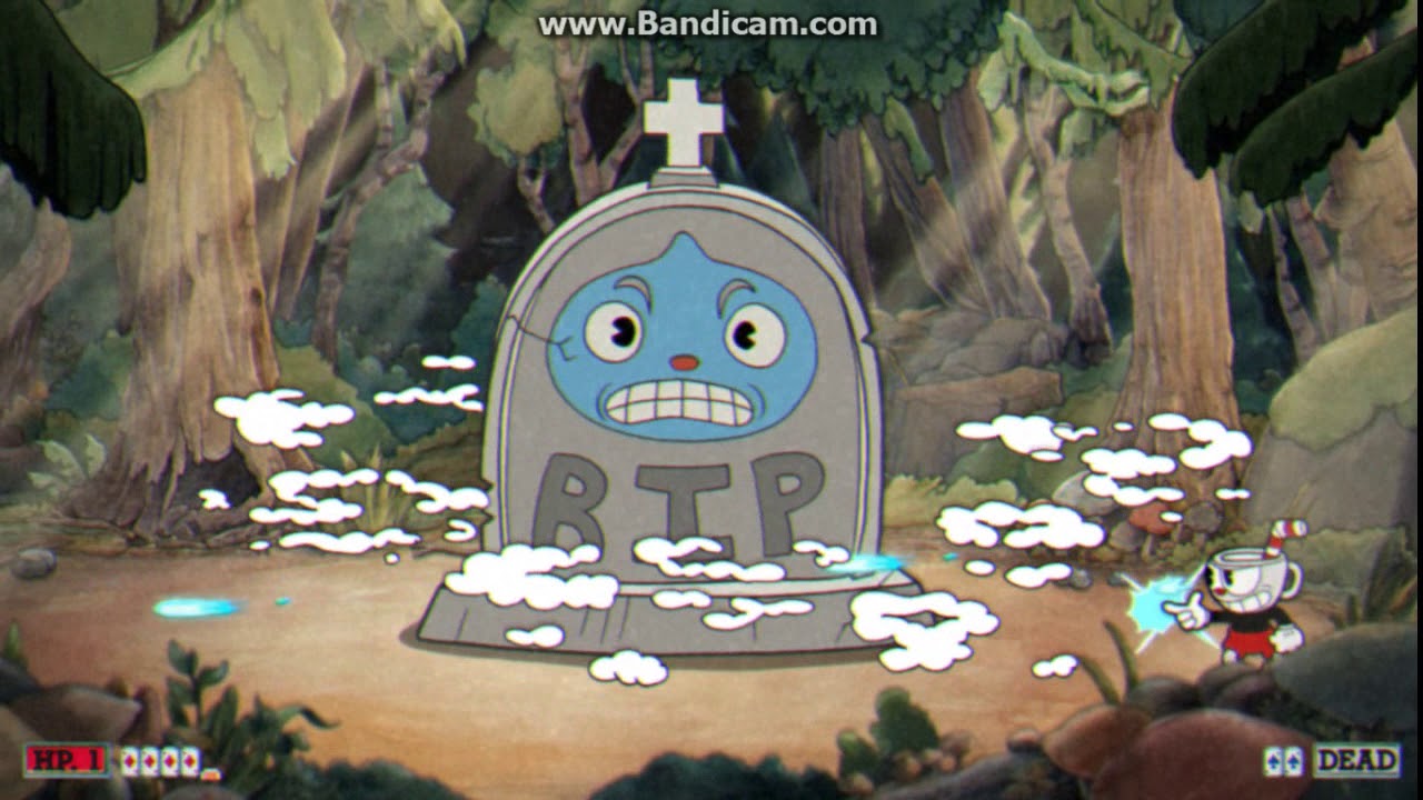 CupHead 1 Boss Fight _ CupHead Primer Boss - YouTube