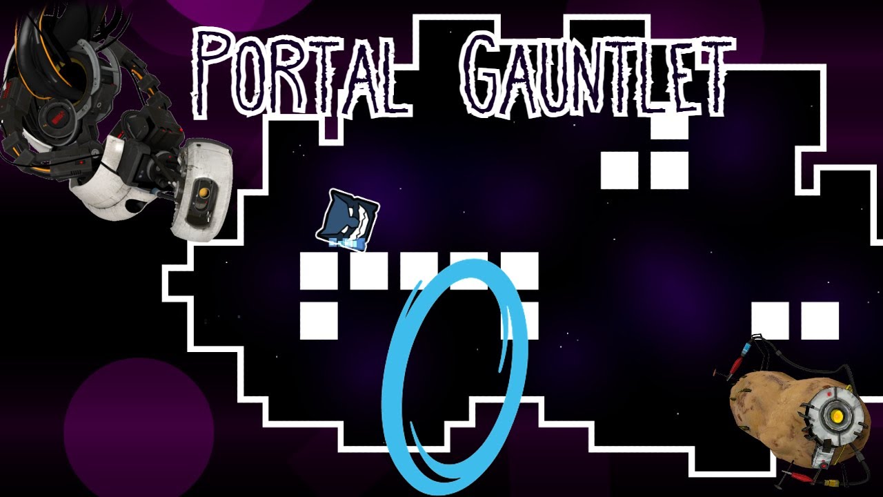 Portal Gauntlet All Levels Complete | Geometry Dash 2.2 - YouTube