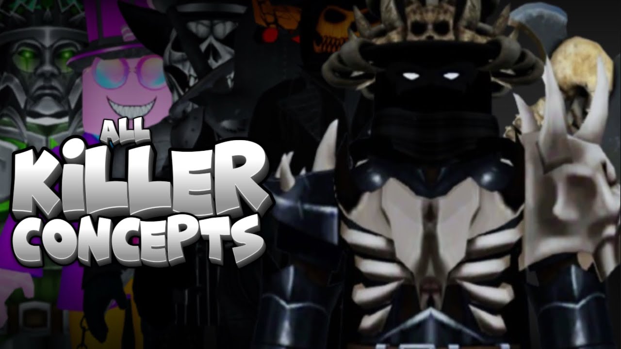 ALL OF MY KILLER CONCEPTS! 😈 | Roblox Survive The Killer! 🔪 - YouTube