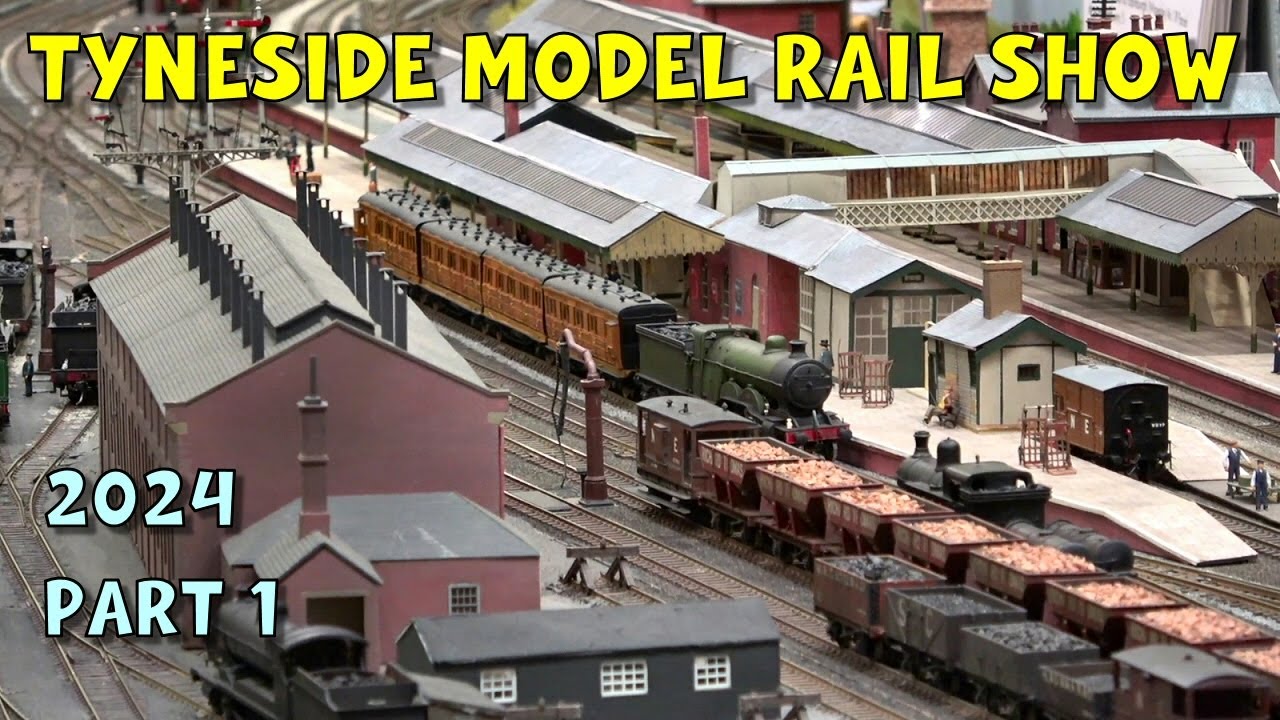 Tyneside Model Rail Exhibition 2024 – Part 1 - YouTube
