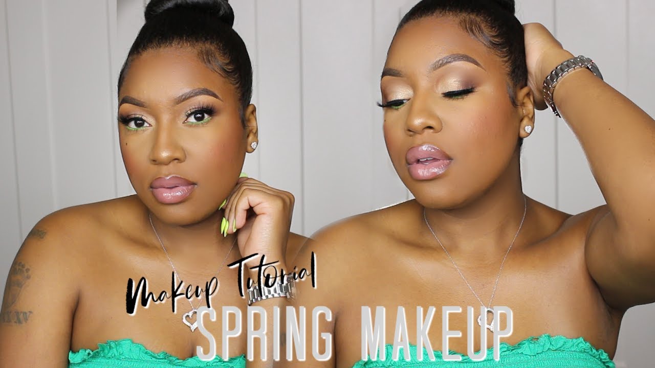 DRUGSTORE SOFT GLAM SPRING MAKEUP TUTORIAL | BEGINNER FRIENDLY - YouTube