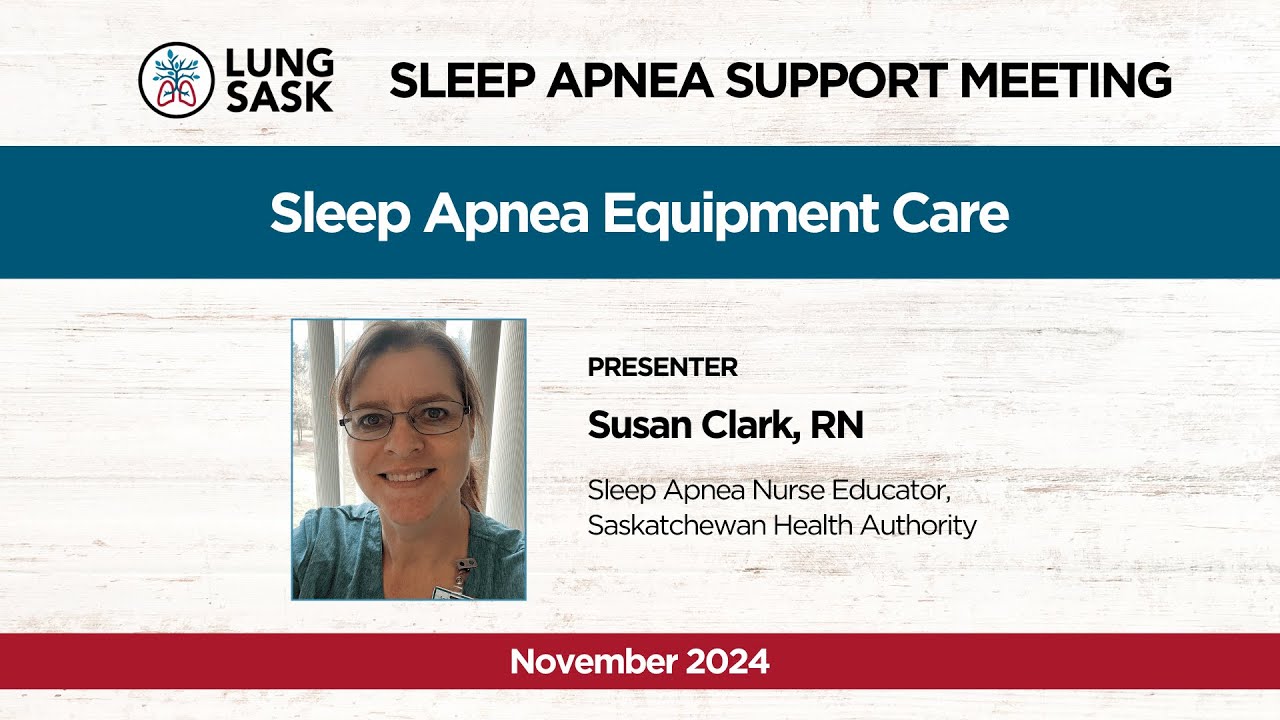 Sleep Apnea Equipment Care - YouTube