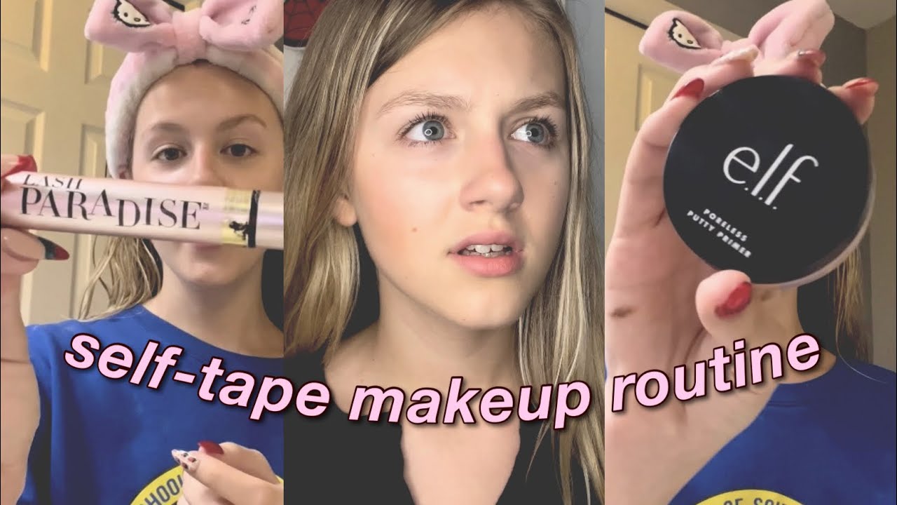 self-tape makeup routine | nevaeh leigh - YouTube