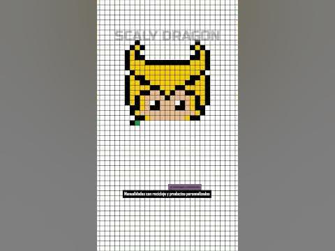 Pixel Art de loki - YouTube