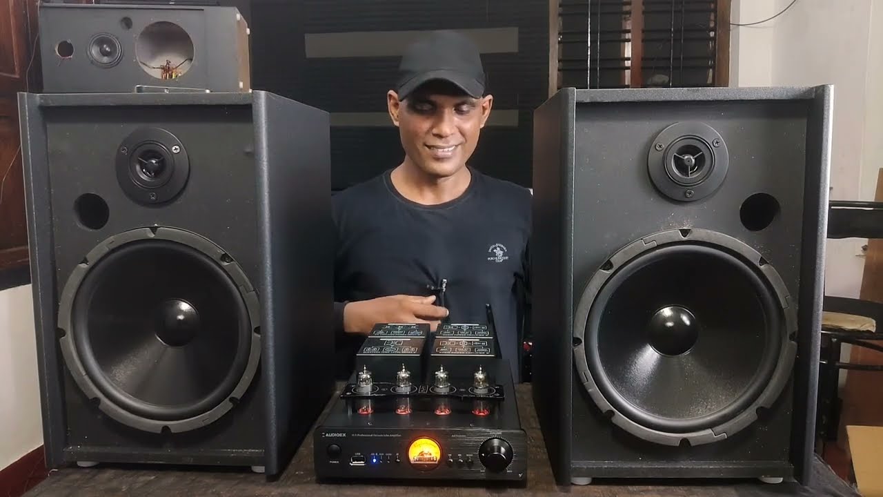 6K4 Valve Preamp + Class D | Inside View | Audioex AXTA8080 Tube Amplifier Review! - YouTube