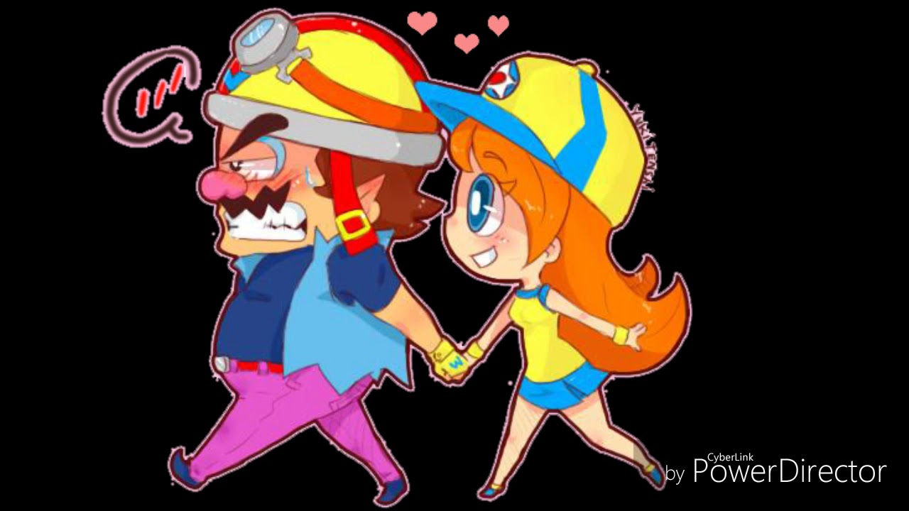 Wario And Mona Kiss Wario Ware Inc. : Mona E 9 Volt